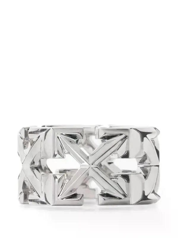 Off-White Arrow Openwork Ring