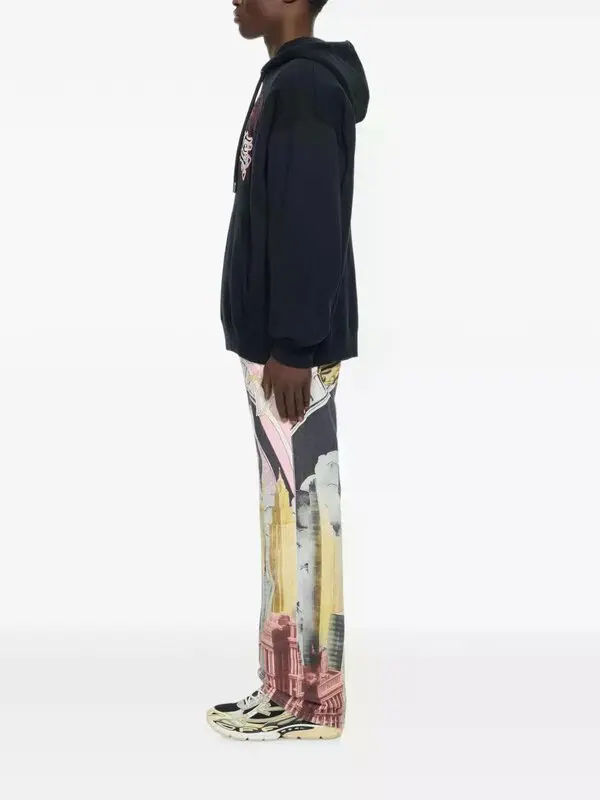 Off-White Swarovski Double Eagle Hoodie