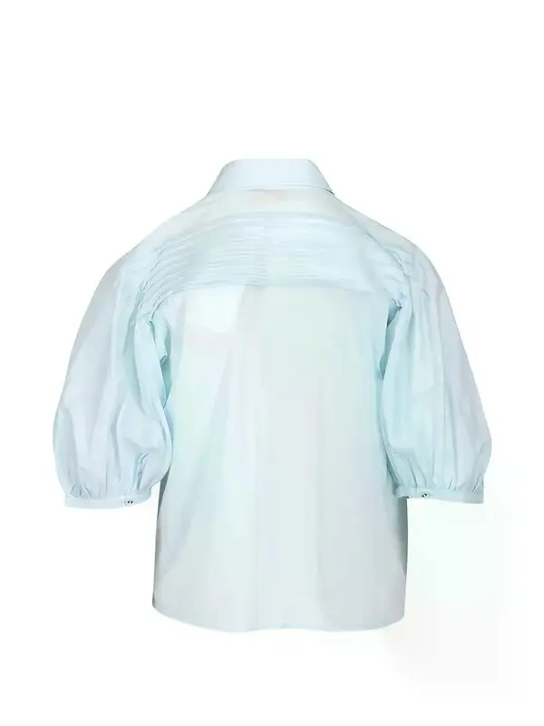 Ulla Johnson Cordelia Pintuck Puff-sleeve Blouse