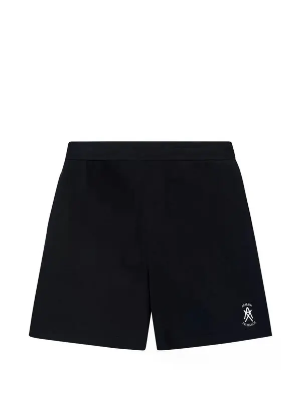 Armani Exchange Logo Detail Shorts