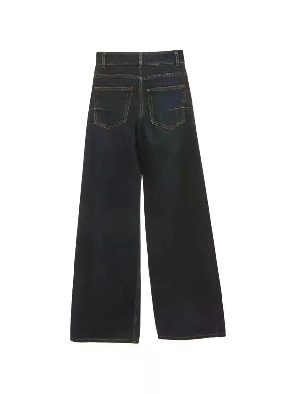Dior High-rise Wide-leg Jeans