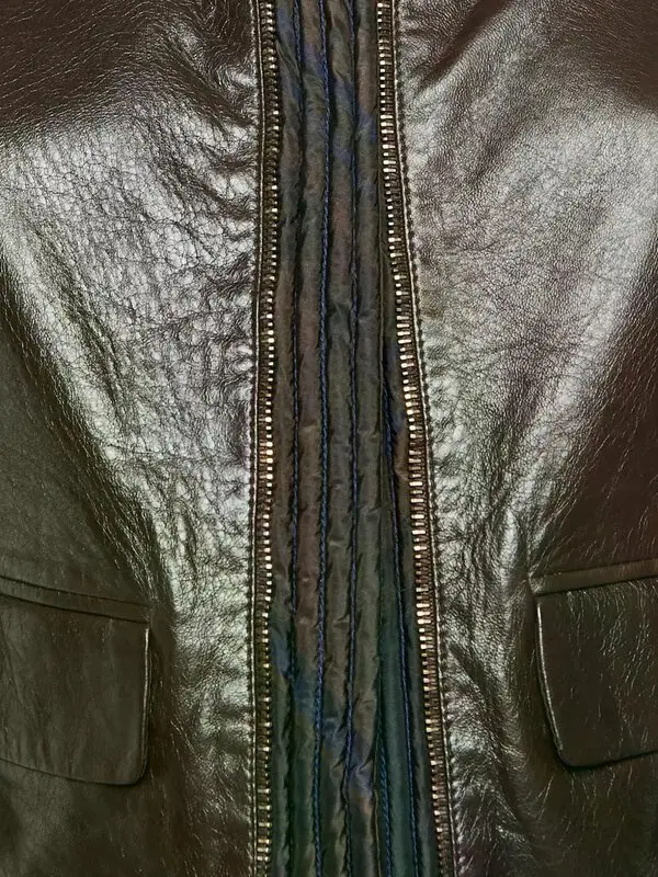 Saint Laurent Rive Gauche Leather Jacket