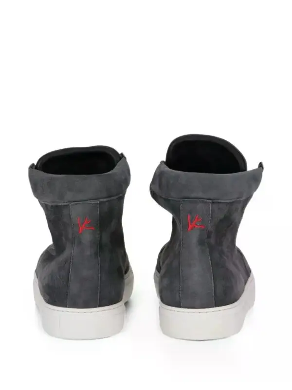 Isaia Suede High-top Sneakers
