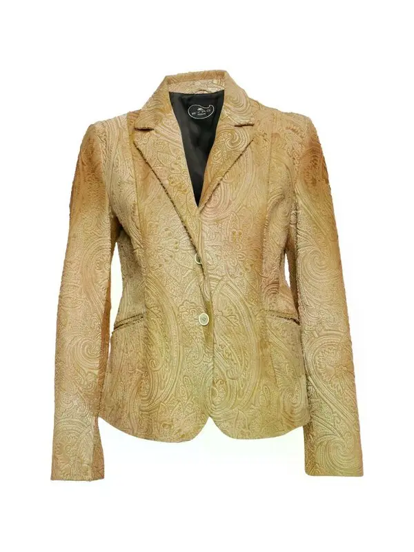 Etro Paisley Textured Blazer