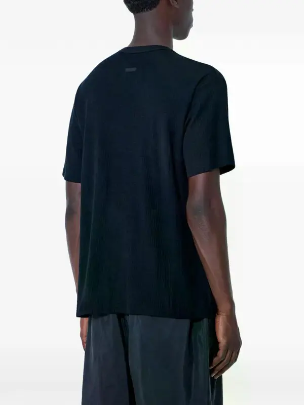 SSSTEIN Ribbed Cotton-jersey T-shirt