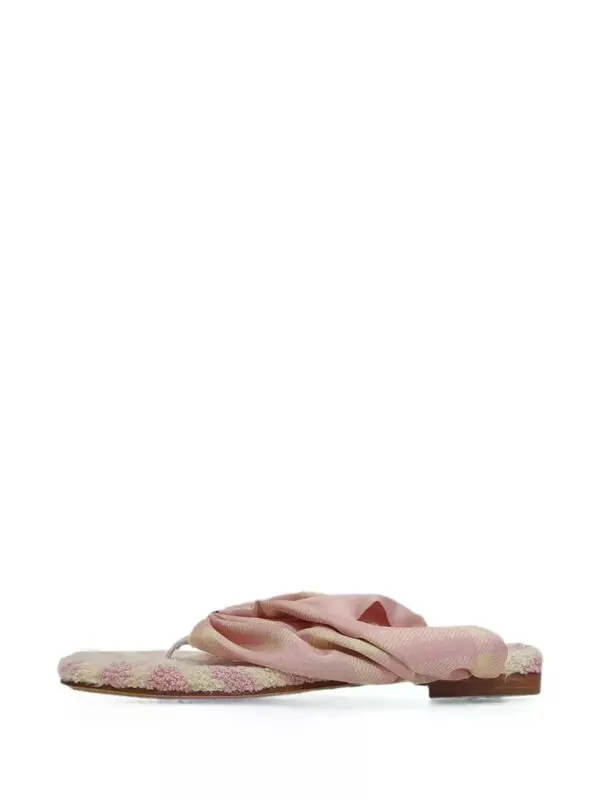 Burberry Check Print Open-toe Sandals