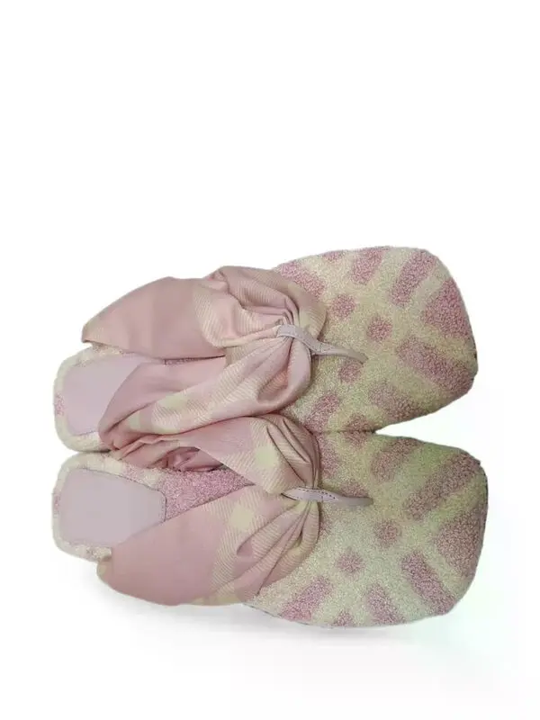 Burberry Check Print Open-toe Sandals