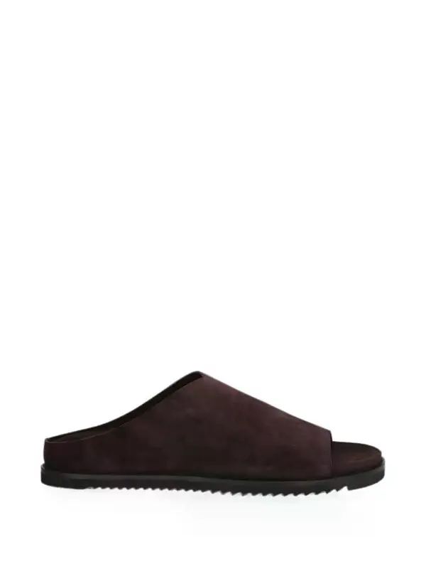 Todd Snyder Suede Slip-on Sandals - Brown