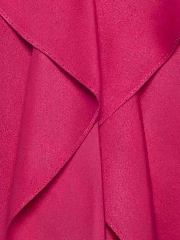 Alexander McQueen Silk Ruffled Shirt