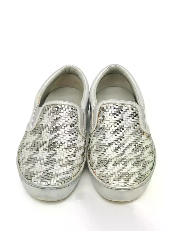 Dior Woven Houndstooth Sneakers