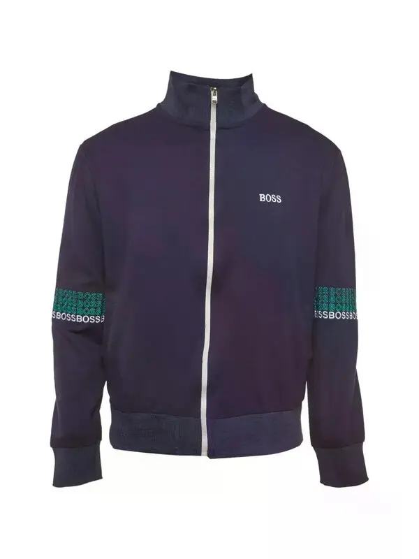 BOSS Skaz 01 Zip-up Hoodie - Blue