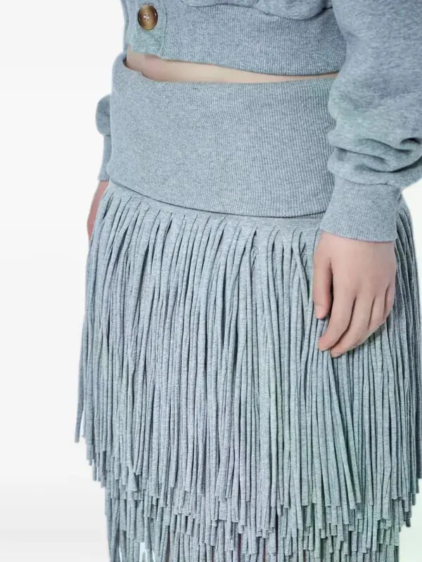 ABRA Layered Fringe Skirt