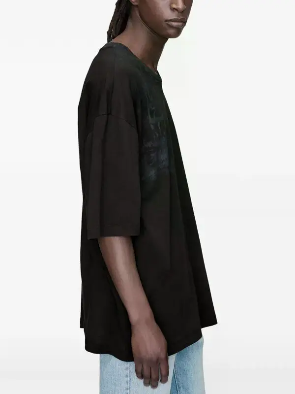 MAISON MARGIELA Logo-print Oversized T-shirt