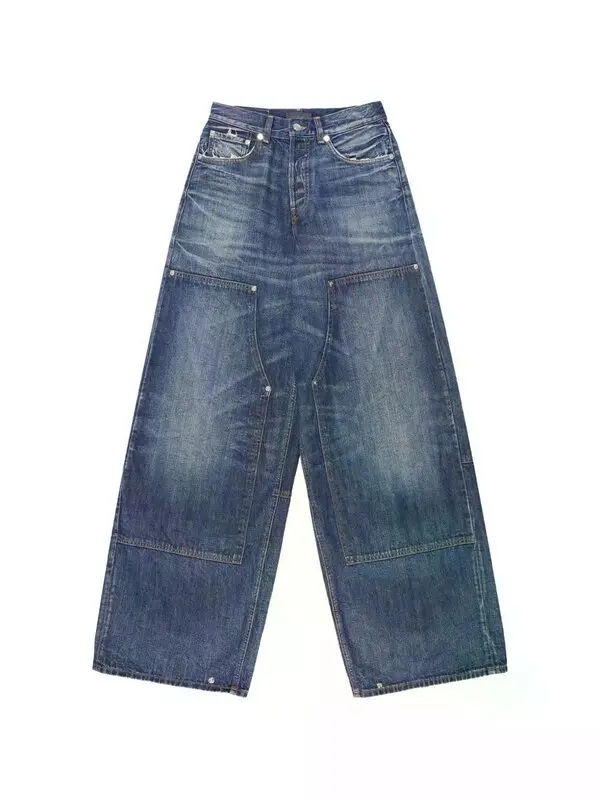 HAIKURE Legacy Norm Core Panelled Jeans - Blue