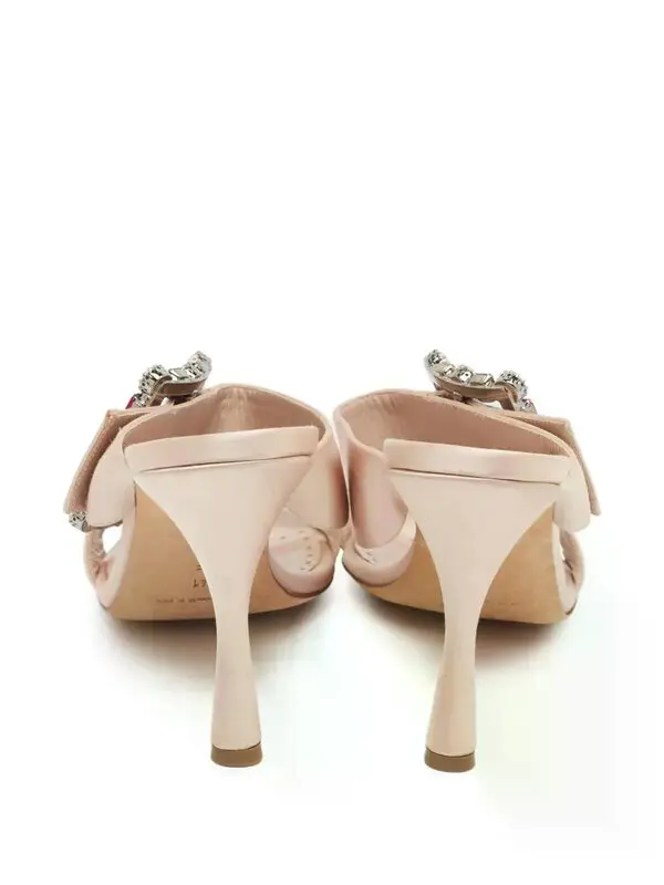 Manolo Blahnik Verda Crystal-embellished Stiletto Sandals