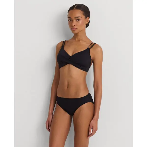 Ralph Lauren Solid Hipster Bikini Bottom