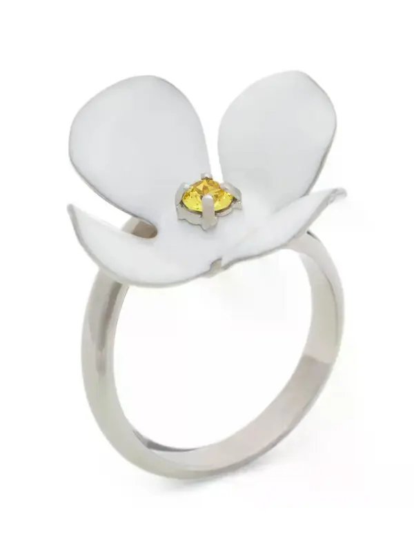 Marni Enamel Daisy Ring