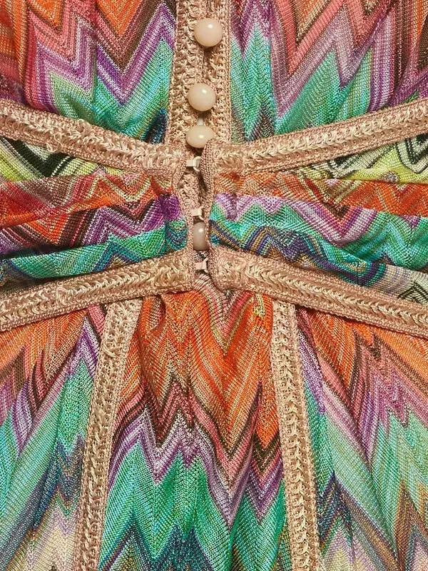 Missoni Zigzag Knit Midi Dress