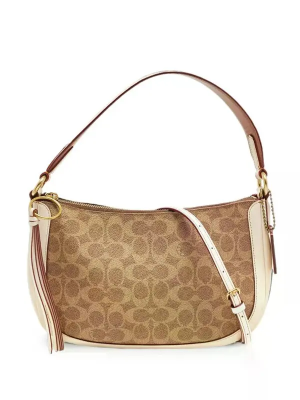 COACH VINTAGE Sutton Signature Monogram Crossbody Bag