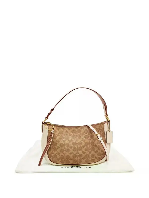 COACH VINTAGE Sutton Signature Monogram Crossbody Bag