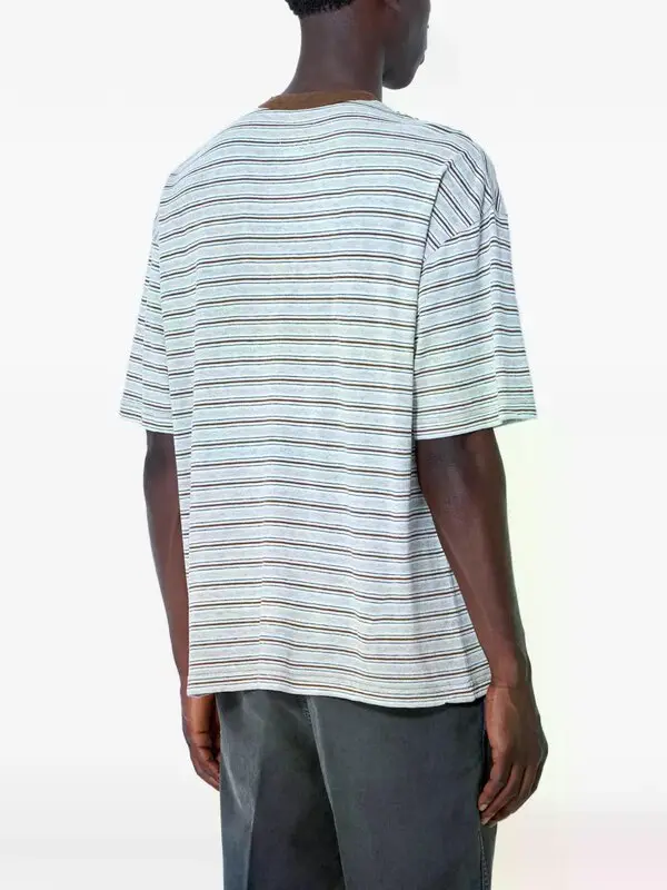 Visvim Striped Chest-pocket T-shirt