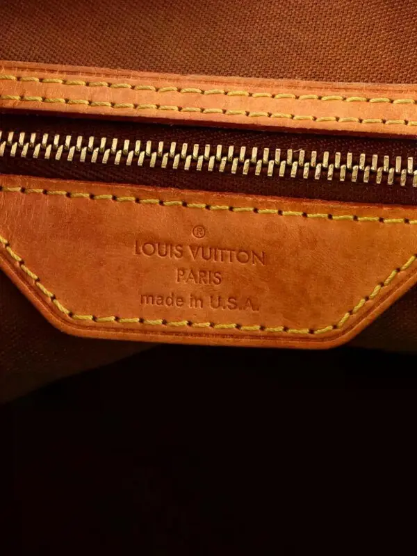 LOUIS VUITTON Monogram Canvas Horizontal Tote Bag - Brown