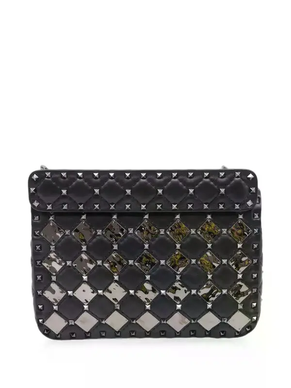 Valentino Garavani Rockstud Spike.it Shoulder Bag - Black