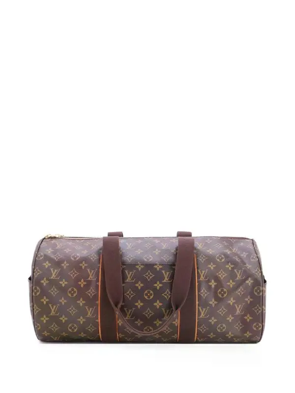 LOUIS VUITTON Beaubourg Sporty Duffle Bag Monogram Canvas Travel Bag - Brown