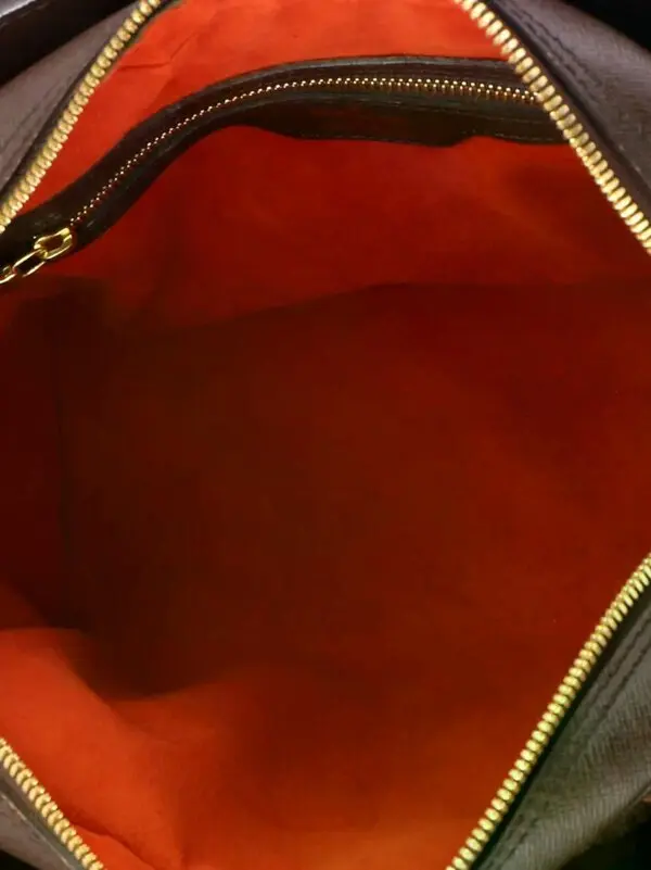 LOUIS VUITTON Triana Damier Satchel - Brown