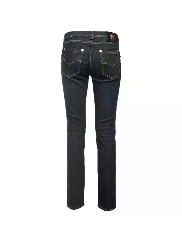 Versace Slim-fit Studded Jeans