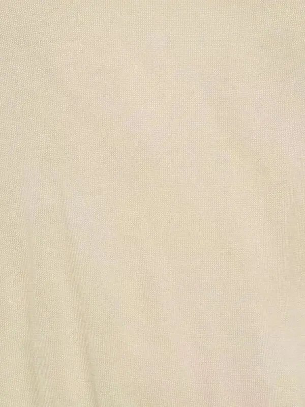 Loro Piana Short-sleeved Cashmere Knit Top