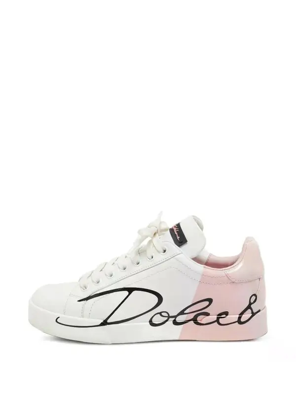Dolce & Gabbana Portofino Sneakers - White