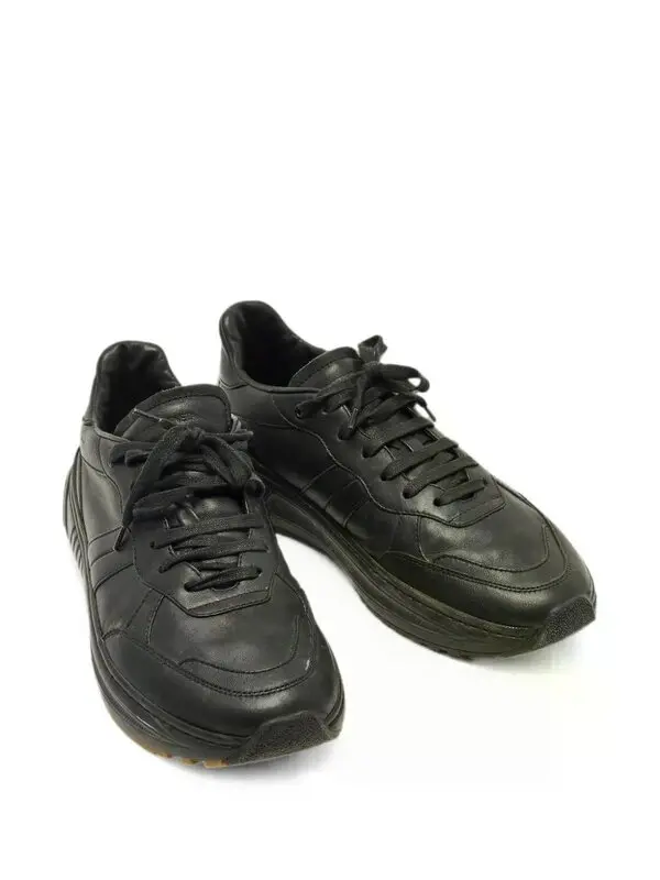 Bottega Veneta Speedster Lace-up Leather Sneakers