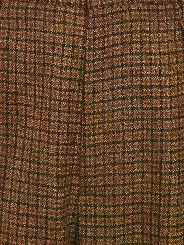 Etro Houndstooth Pattern Tailored Trousers