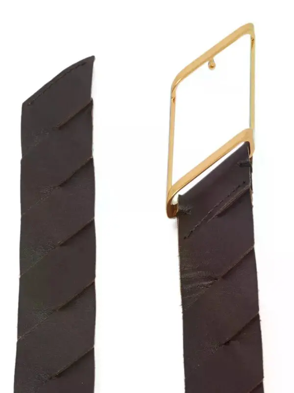 Bottega Veneta Intrecciato Leather Belt