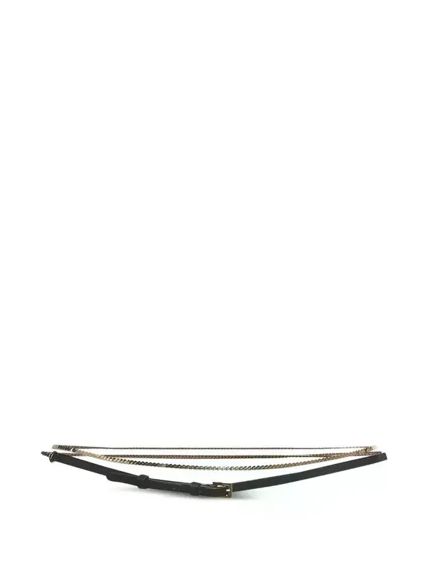 Valentino Garavani Chain-link Belt - Black