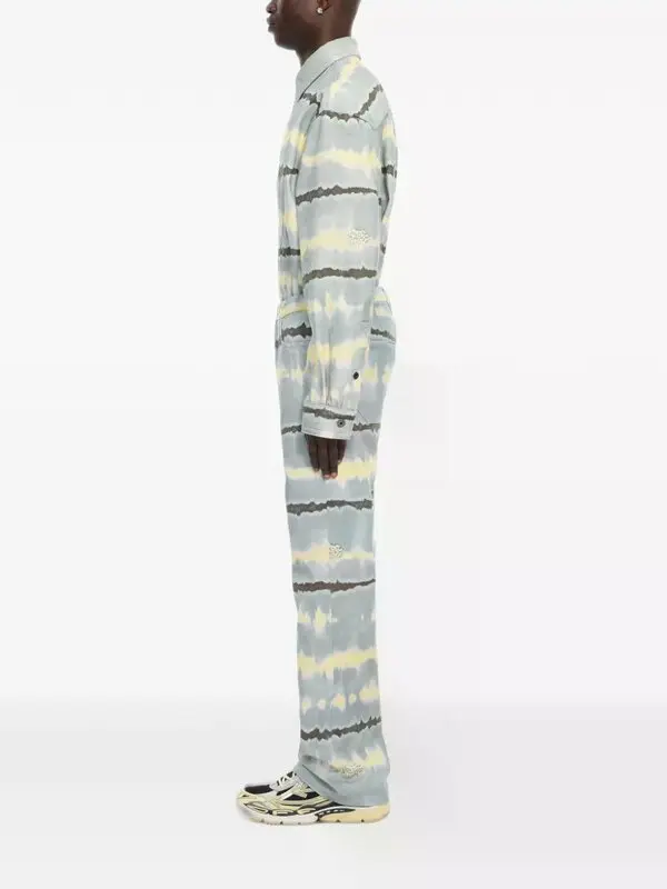 Off-White Tie-dye Relaxed Fit Jeans