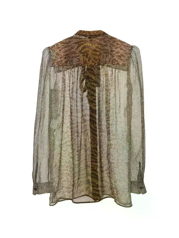 Gucci Abstract Print Pussy-bow Blouse