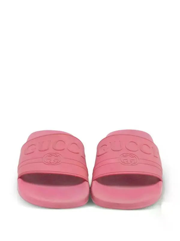 Gucci Logo-embossed Pool Slides
