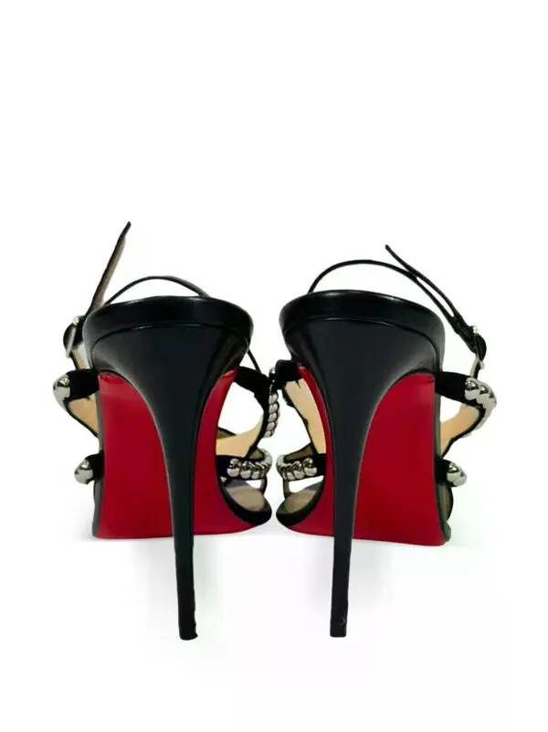 CHRISTIAN LOUBOUTIN Galeria Studded Sandal Heels