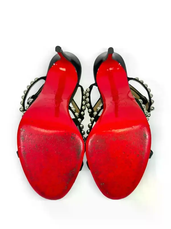 CHRISTIAN LOUBOUTIN Galeria Studded Sandal Heels