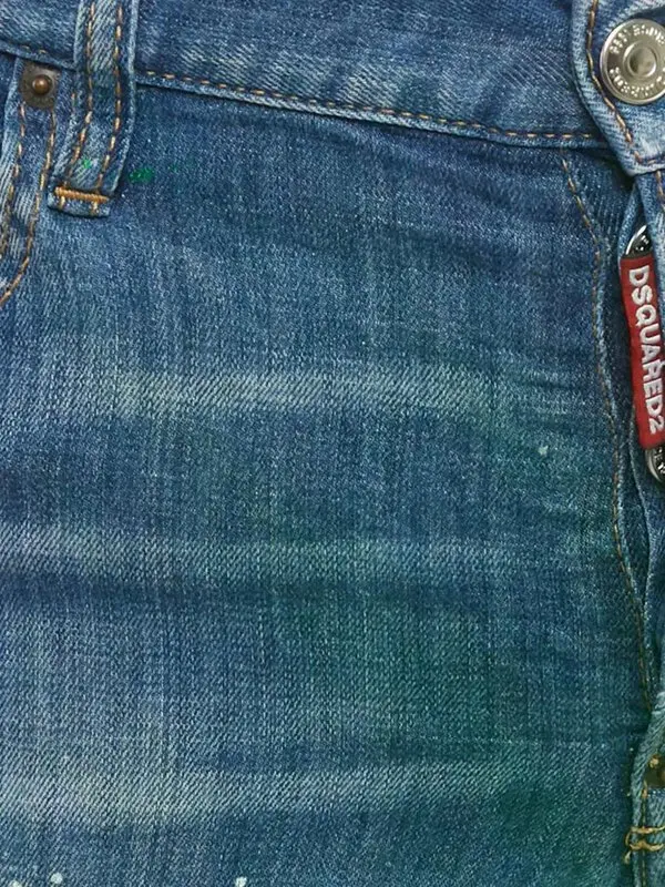 Dsquared2 Distressed Slim-fit Jeans