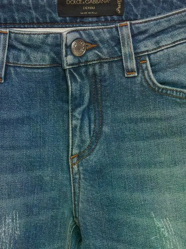 Dolce & Gabbana Distressed Skinny Jeans