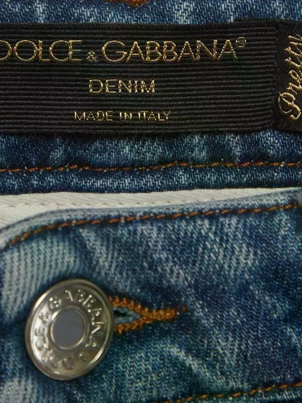 Dolce & Gabbana Distressed Skinny Jeans