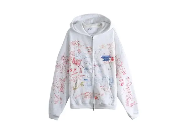 PALY HOLLYWOOD Joshua Tree Double Zip Hoodie