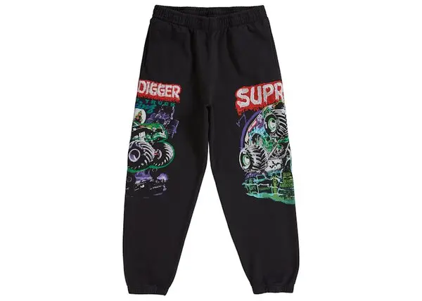 Supreme Grave Digger Sweatpant - Black
