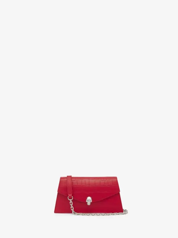 Alexander McQueen Skull Mini Bag - Red