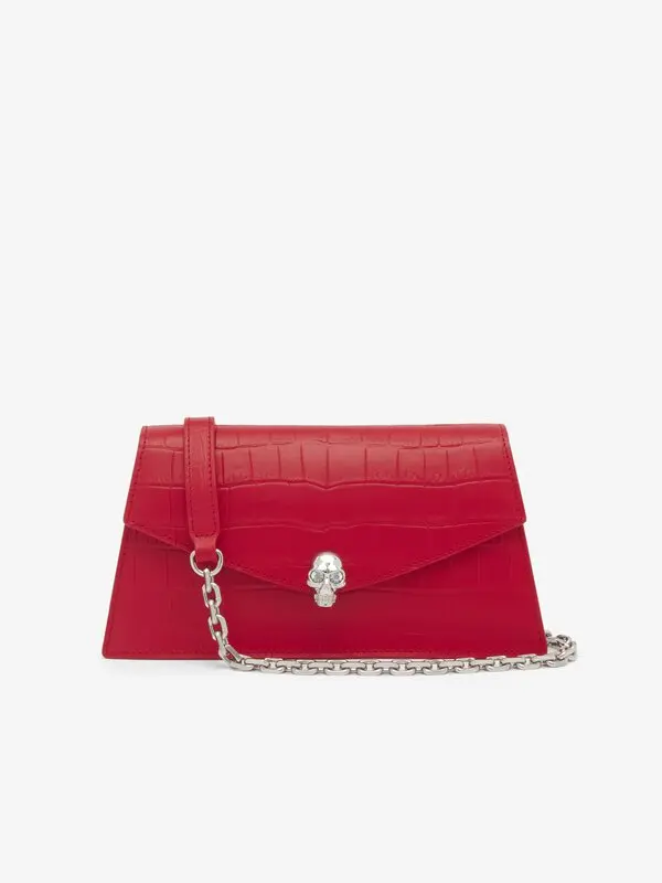 Alexander McQueen Skull Mini Bag - Red