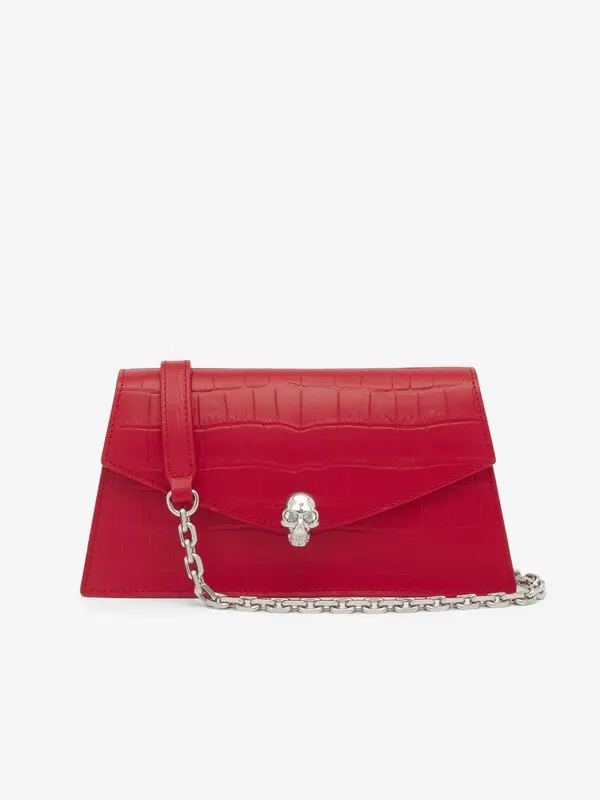 Alexander McQueen Skull Mini Bag - Red