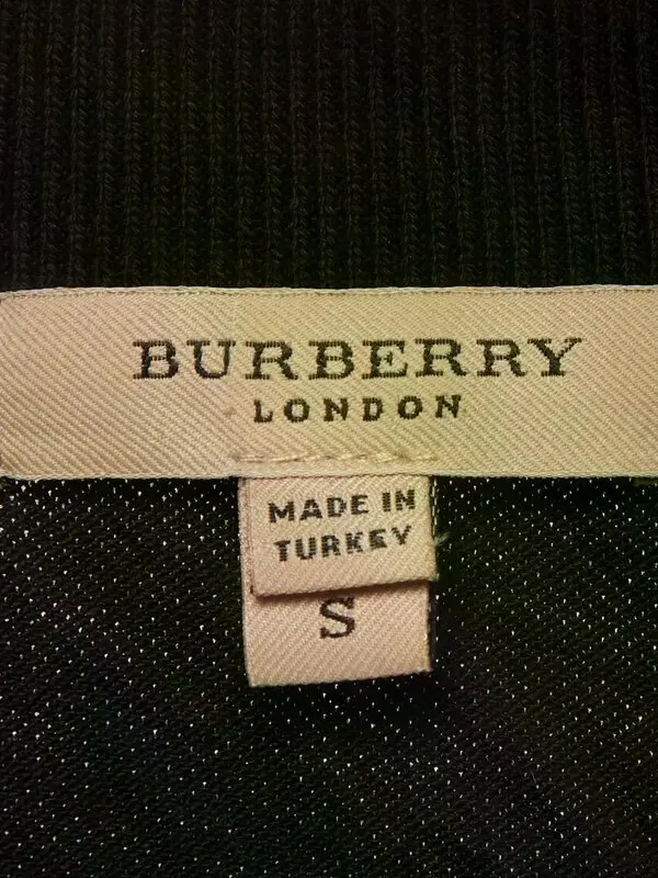 Burberry Piqué Polo Mini Dress